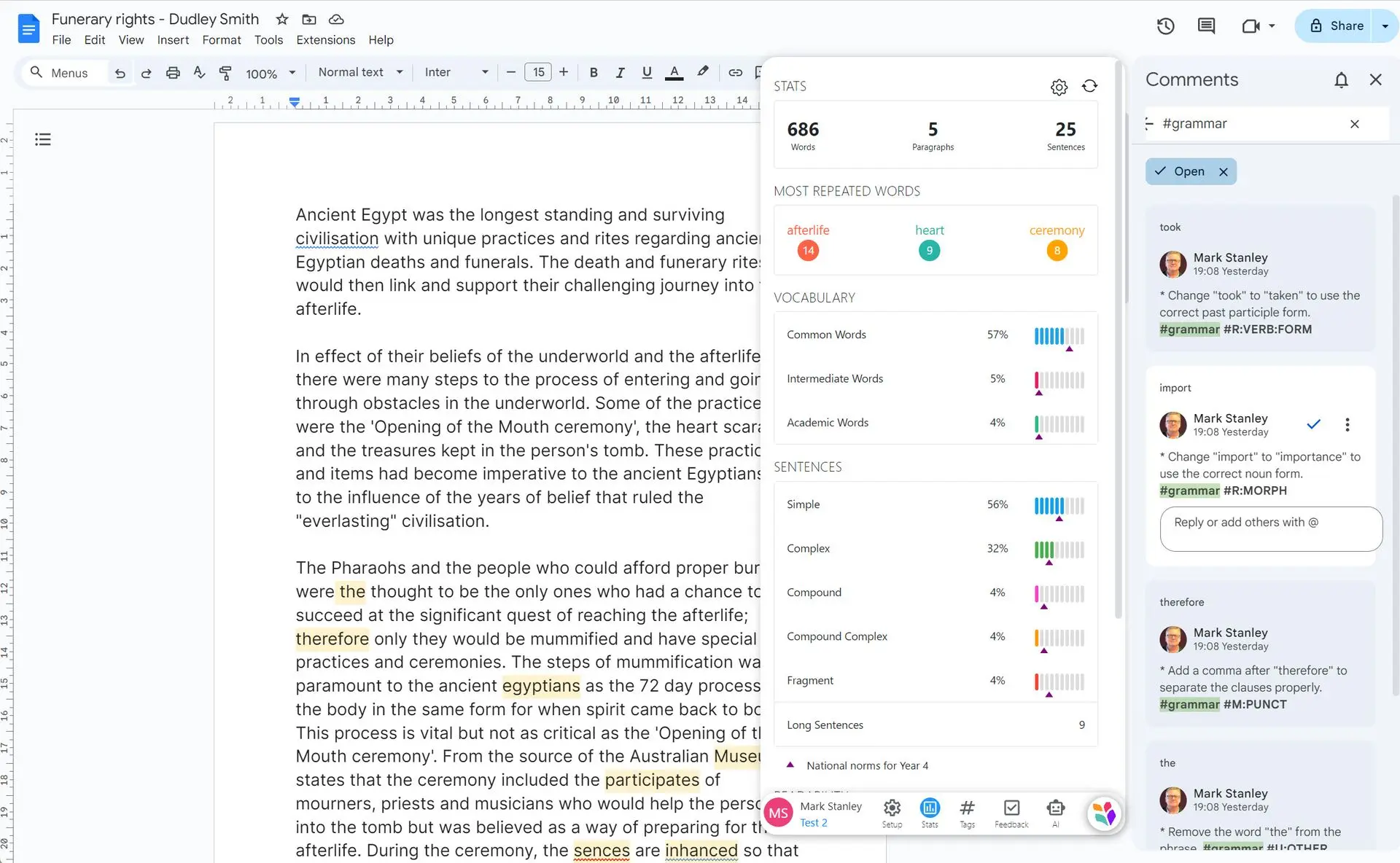 With Scribo for Google Docs, a writing improvement platform is born